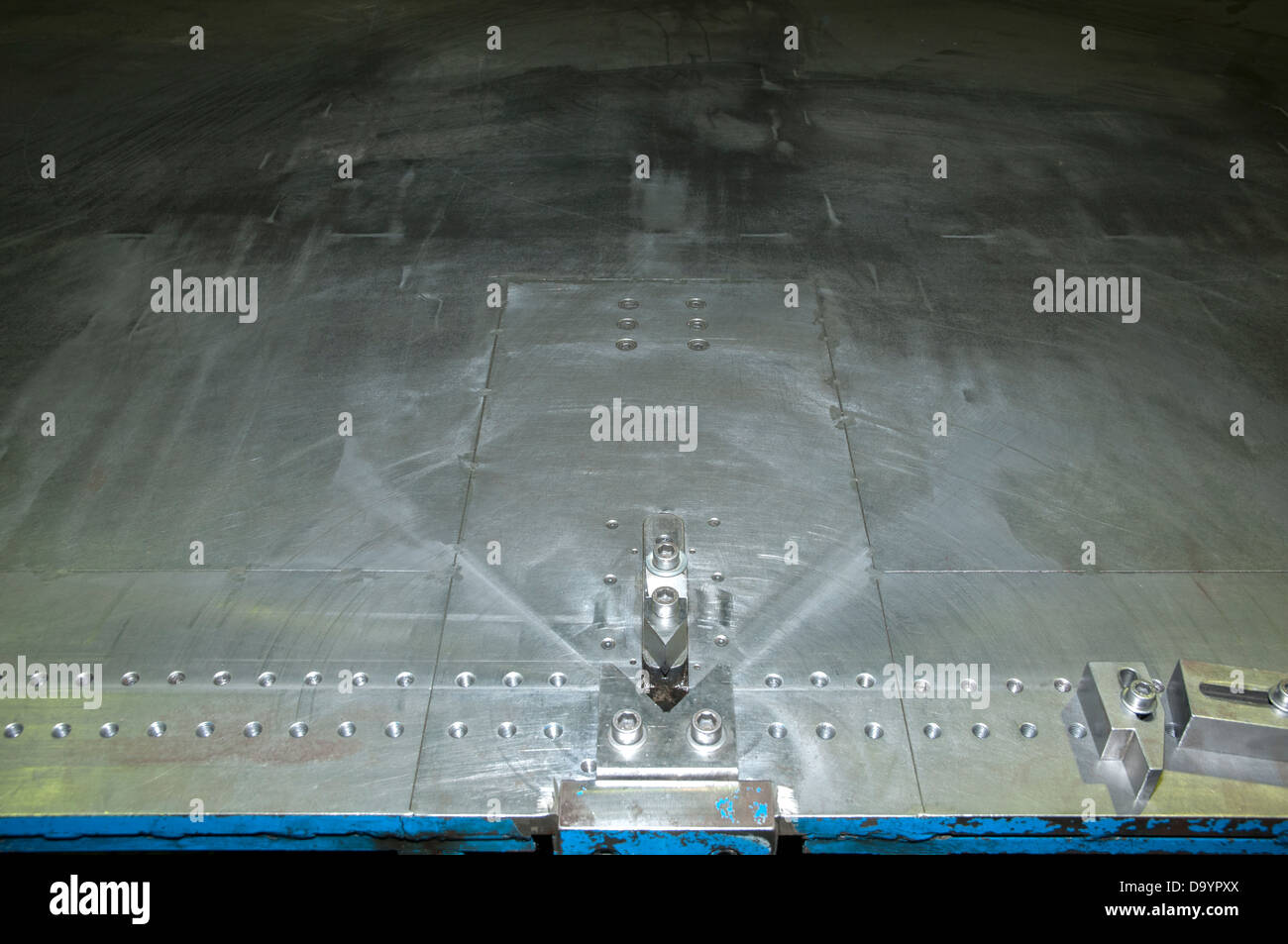 Piston H is a machine able to bend any iron or steel Stock Photo - Alamy