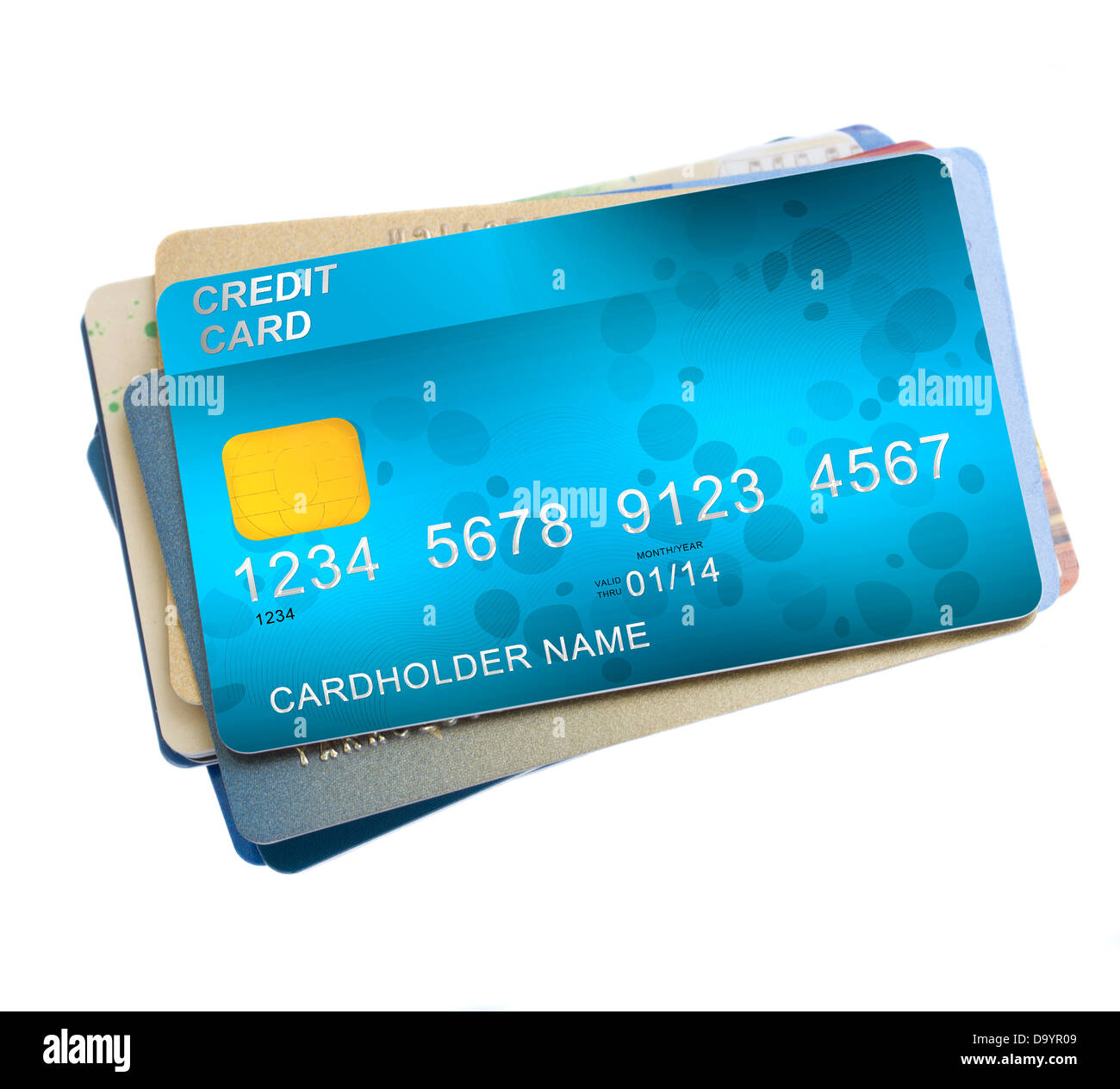 pile of credit cards Stock Photo - Alamy