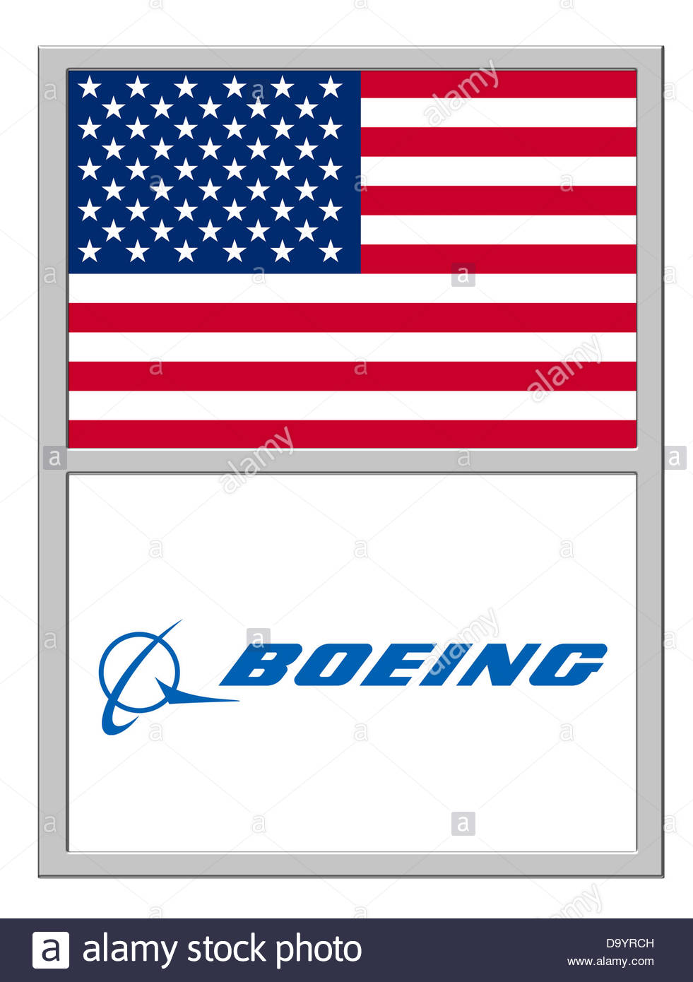 Boeing Icon Logo Cut Out Stock Images & Pictures - Alamy