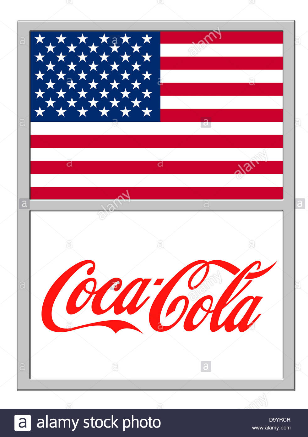 Coca Cola Logo Flag Symbol Stock Photos & Coca Cola Logo Flag Symbol ...