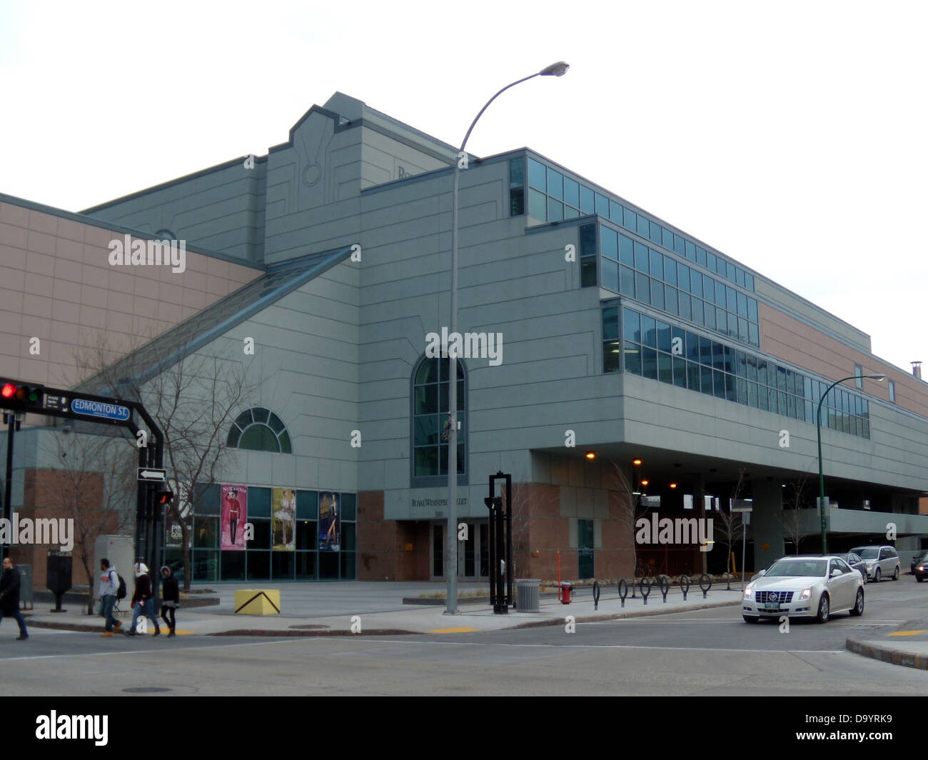 Royal Winnipeg Ballet building, 380 Graham Avenue, Winnipeg Stock Photo ...