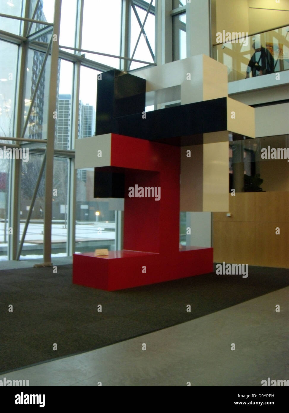 Sculpture in Winnipeg's Millennium Library Stock Photo - Alamy