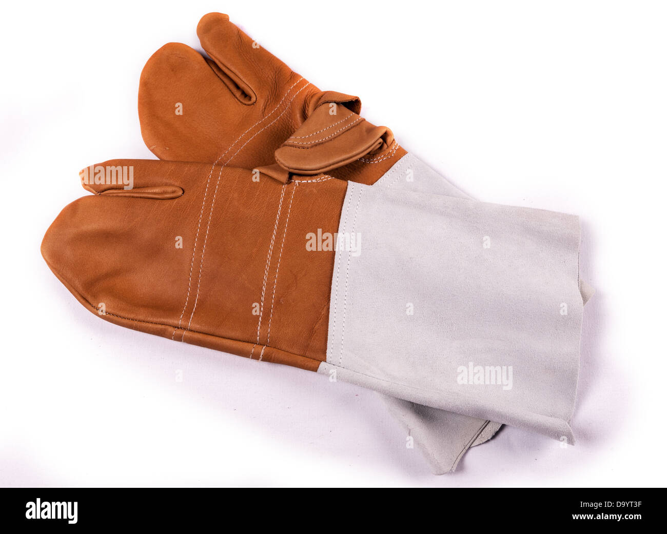 Safety leather gloves construction hi-res stock photography and images ...