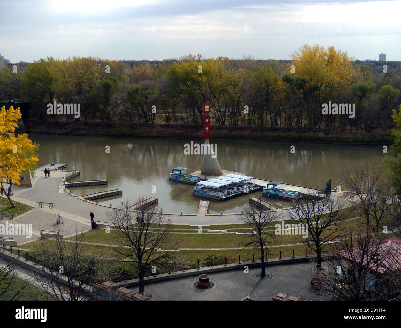 The Forks Historic Port in Winnipeg, Manitoba 02 Stock Photo - Alamy