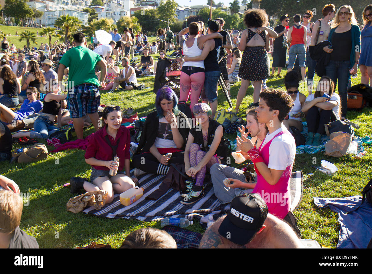 San francisco trans march hi-res stock photography and images - Alamy