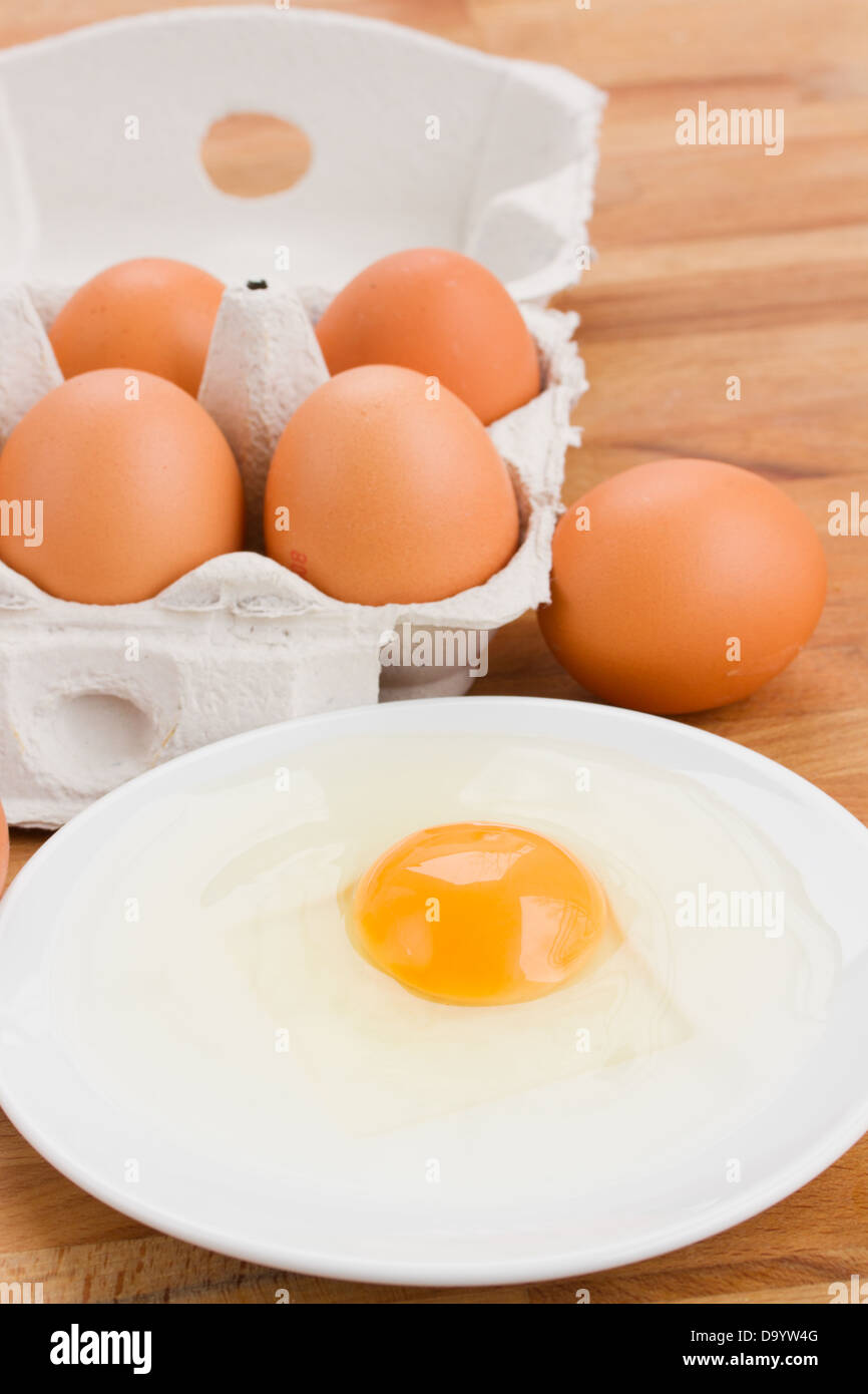 raw eggs for cooking Stock Photo - Alamy