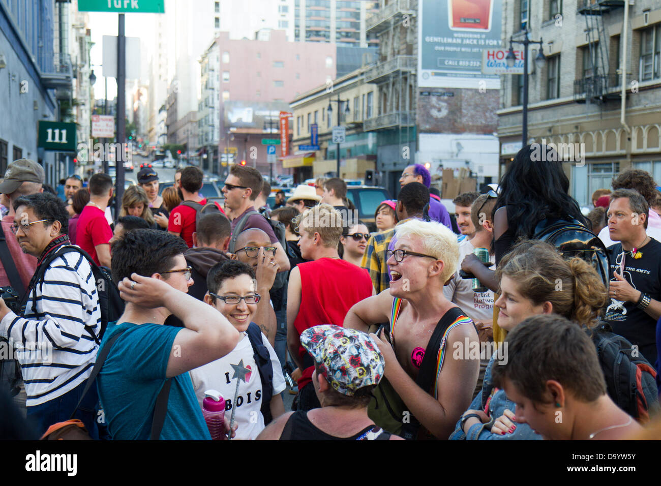 San francisco trans march hi-res stock photography and images - Alamy