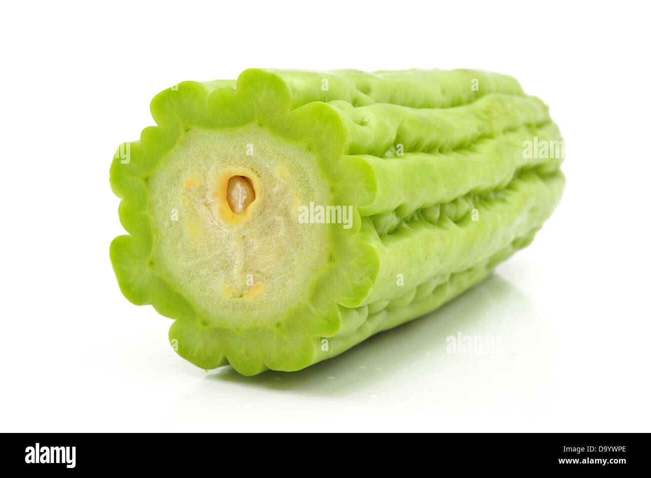 bitter melons cross section Stock Photo - Alamy