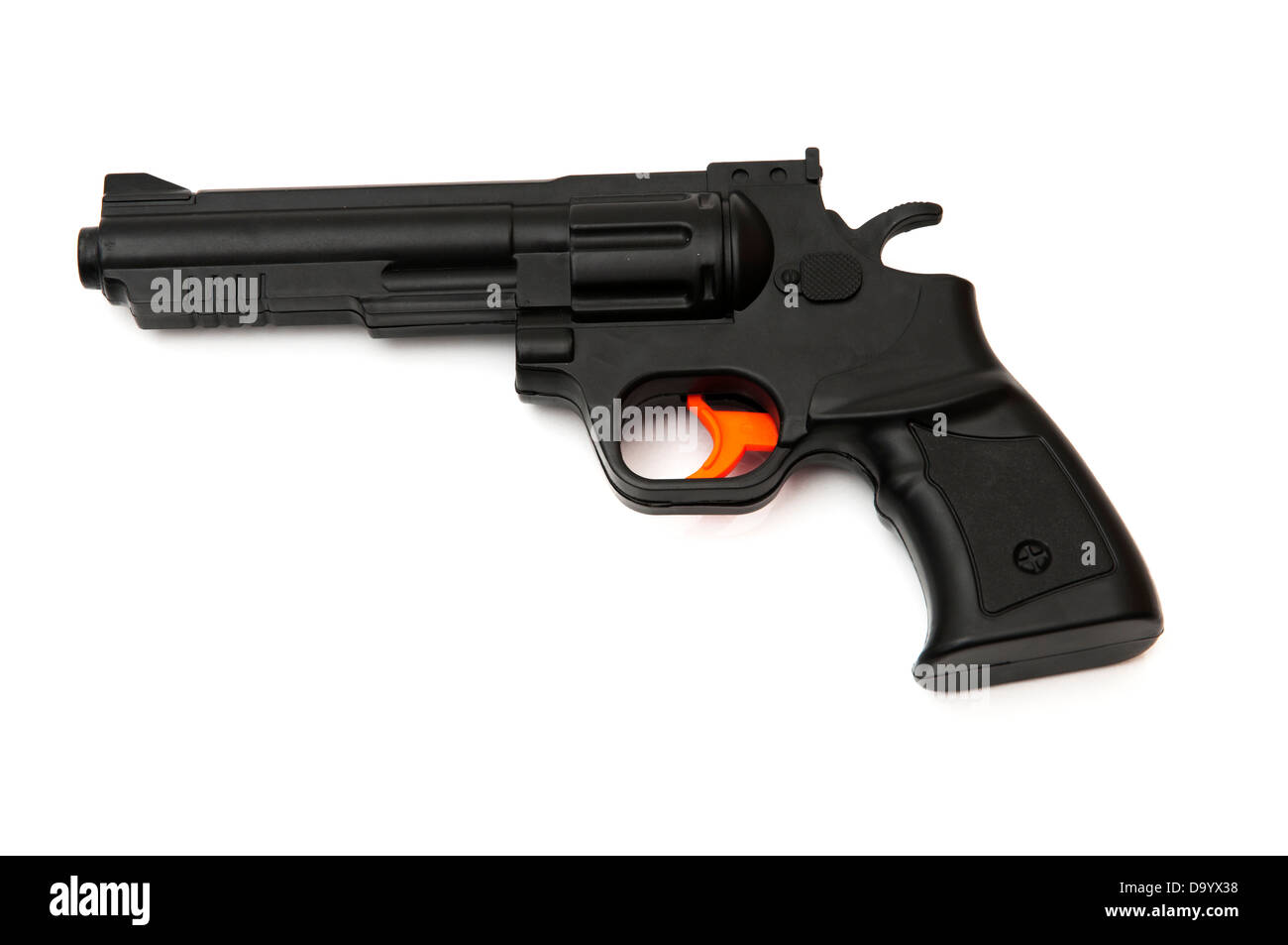 gun fire on a white background Stock Photo - Alamy