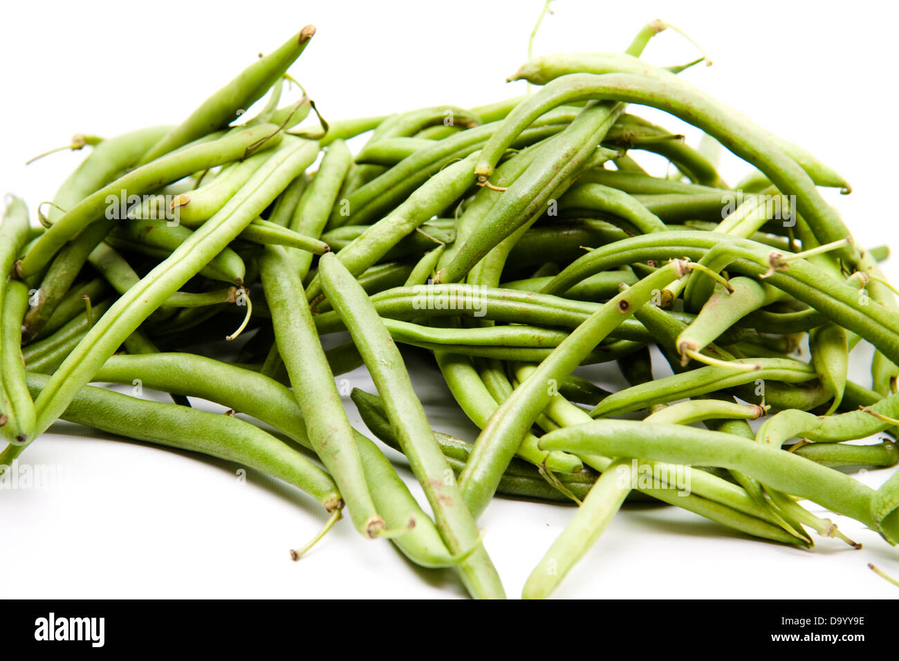 Fresh green beans Stock Photo - Alamy