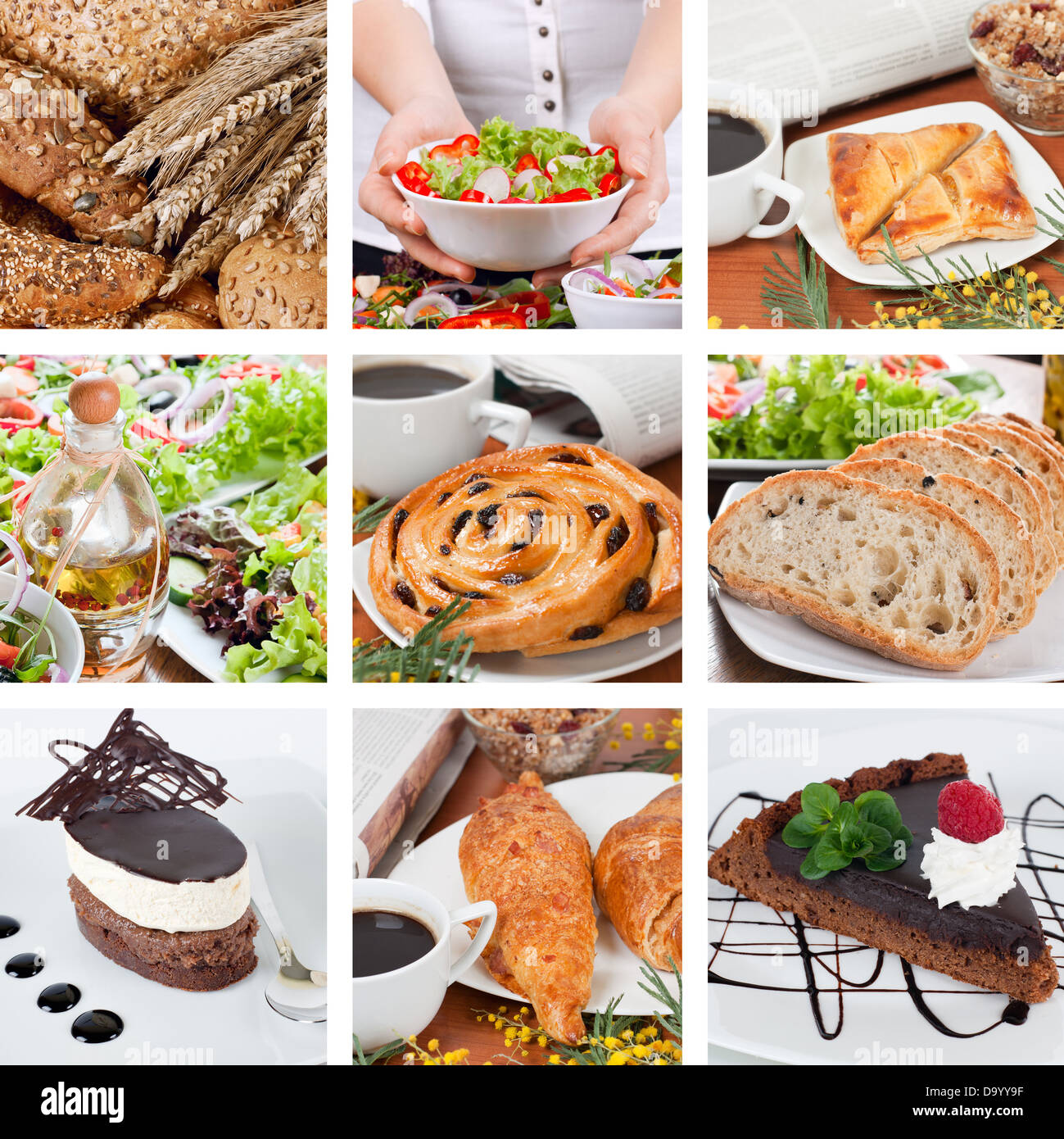 Different food composition Stock Photo - Alamy