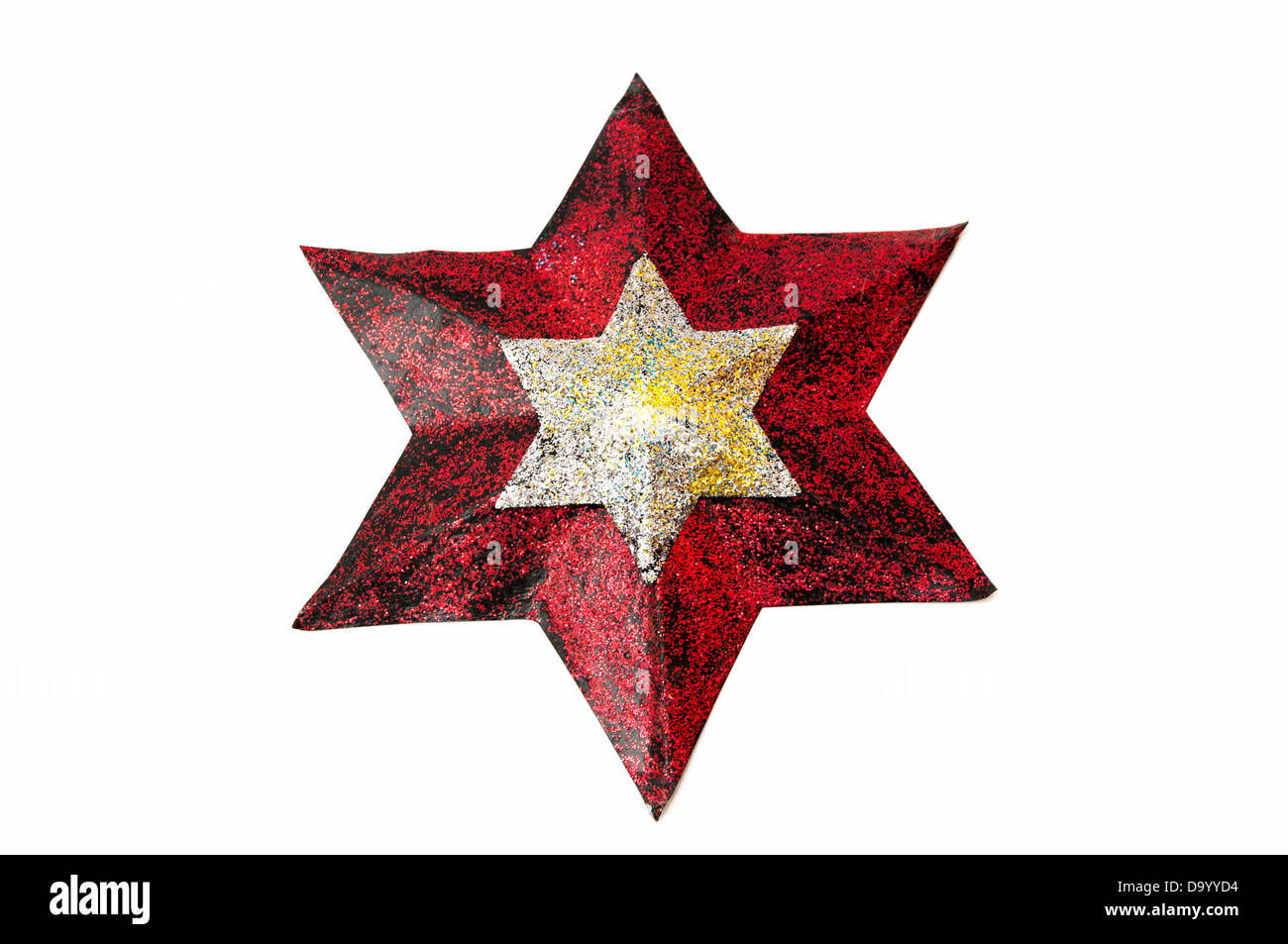 Bright red white stars Cut Out Stock Images & Pictures - Alamy