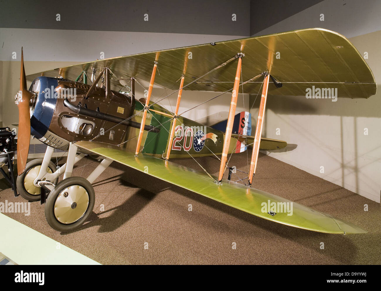 The 22nd Aero Squadron operated the SPAD XIII during World War I. The ...
