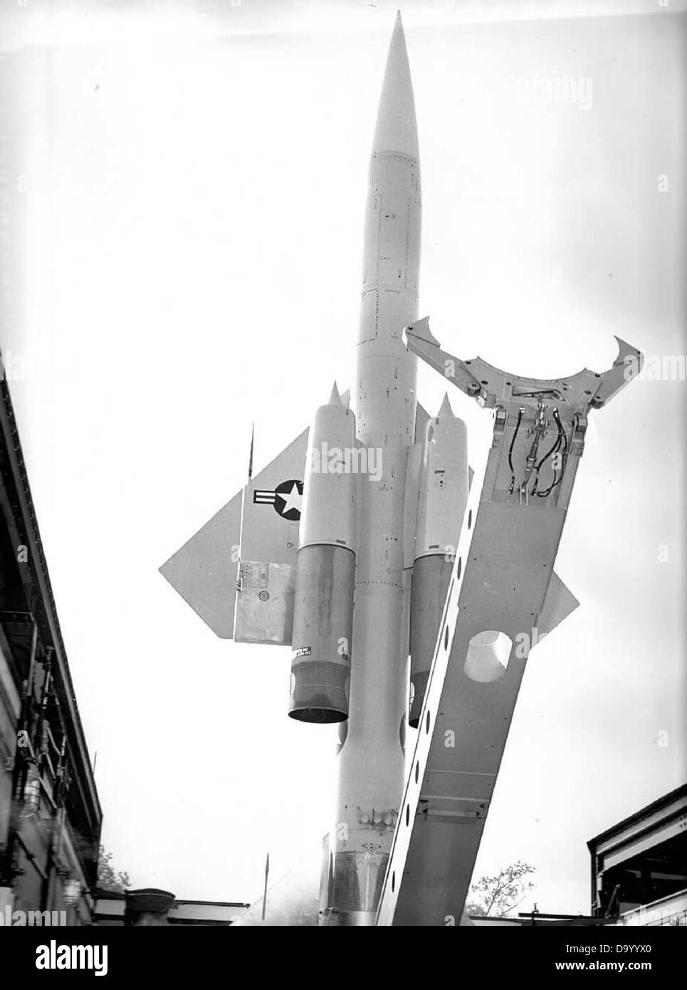 22d Air Defense Missile Squadron - BOMARC missile Stock Photo - Alamy