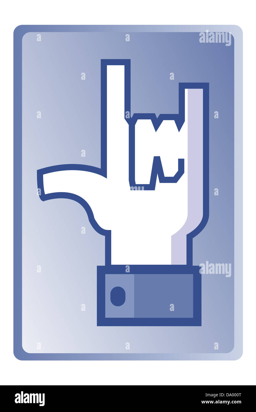 Facebook Hand Symbols Middle Finger