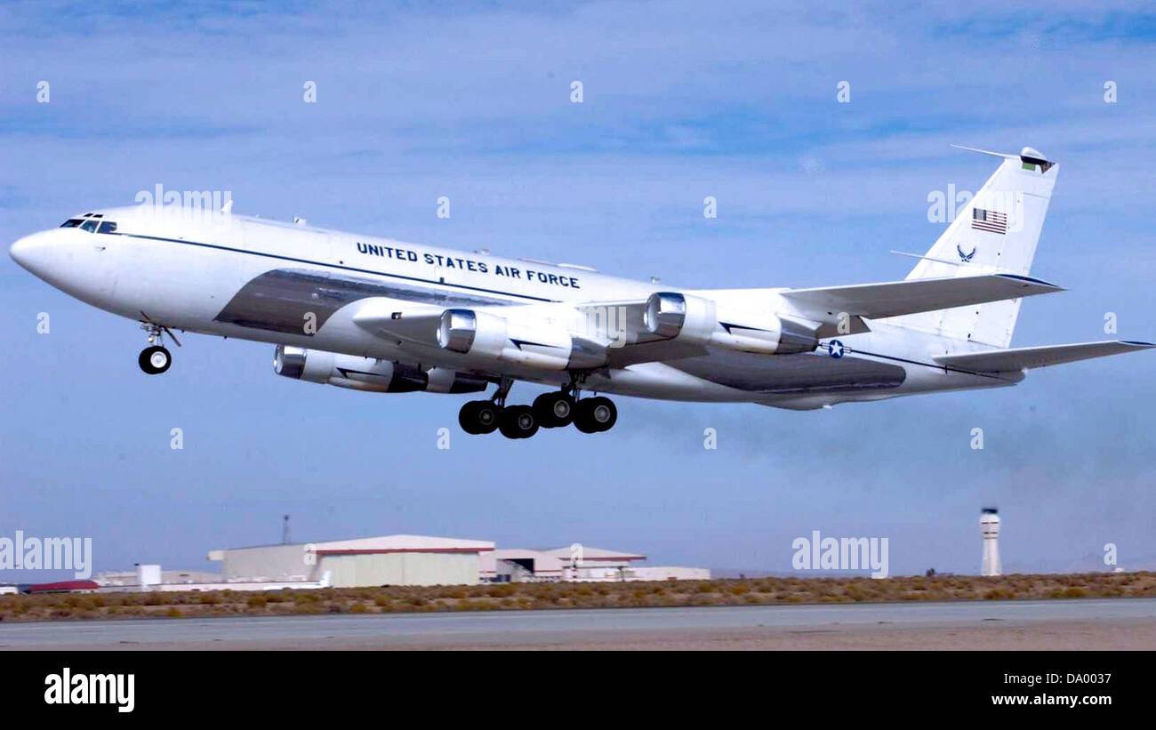 412th Flight Test Squadron - C-135C Speckled Trout 61-2669 Stock Photo ...