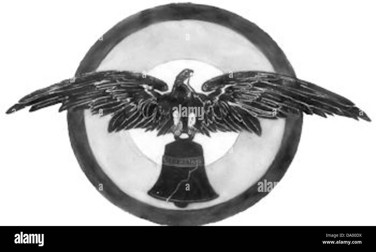 The emblem of the 8th Aero Squadron represents the unit's identity and ...