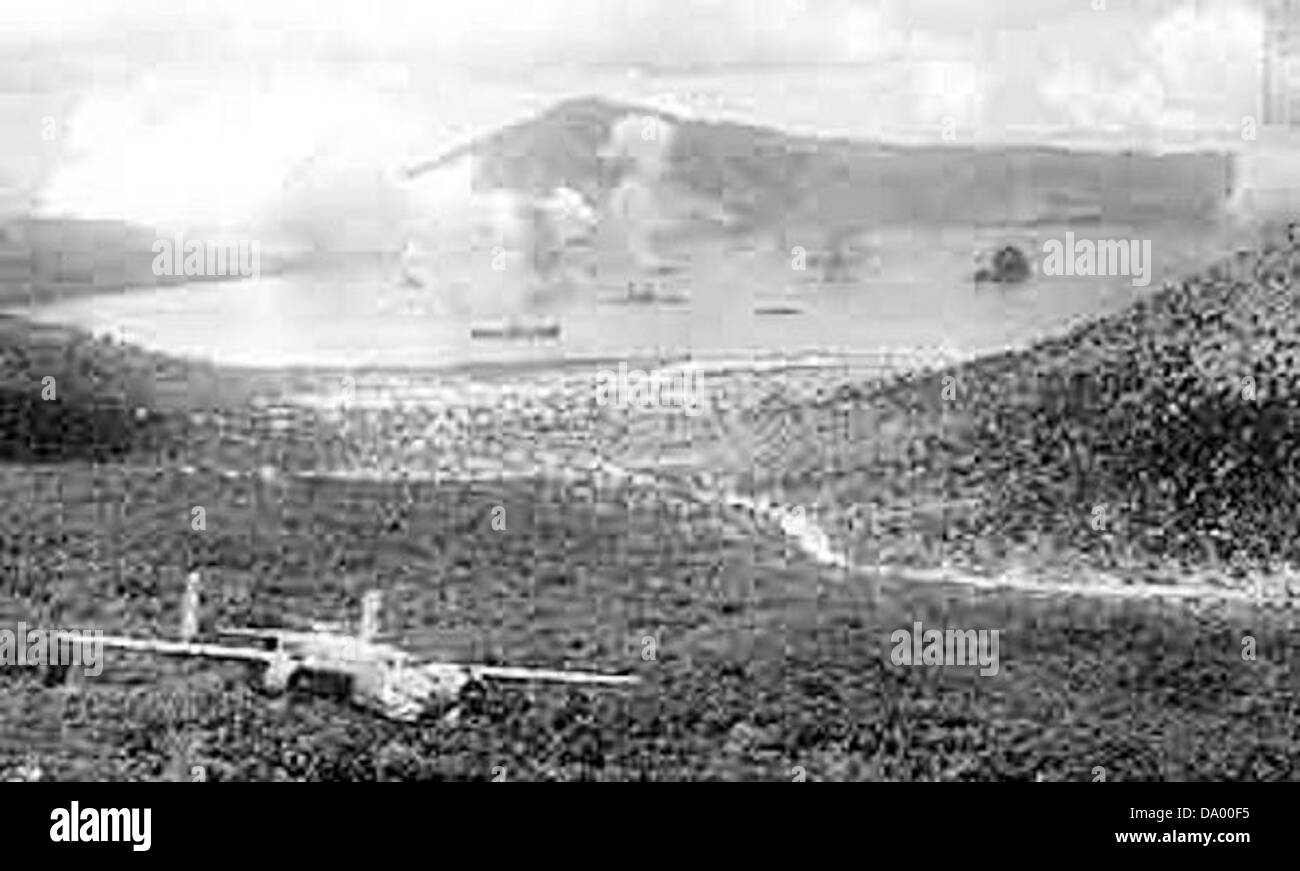 The 8th Bombardment Squadron's attack on Rabaul, a significant World ...