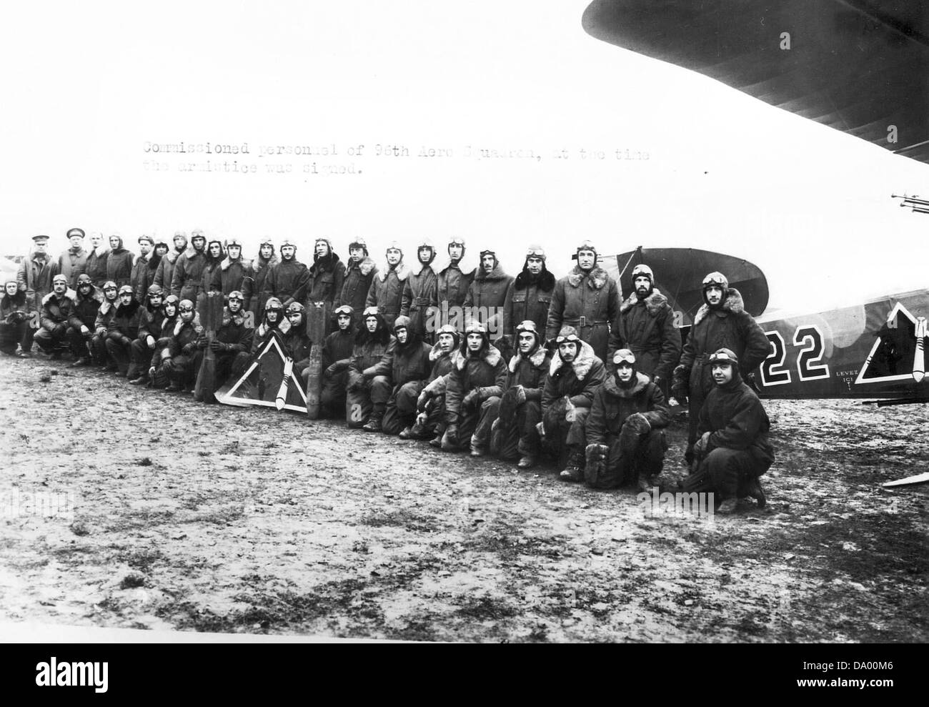 96th Aero Squadron - Group w planes 2 Stock Photo - Alamy