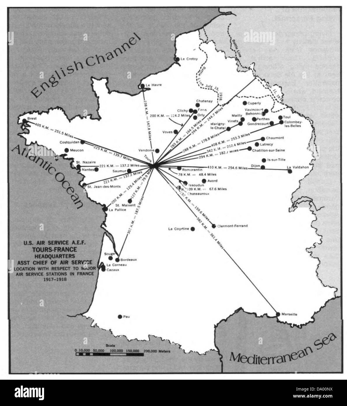 In 1918, during World War I, the American Expeditionary Force (AEF ...