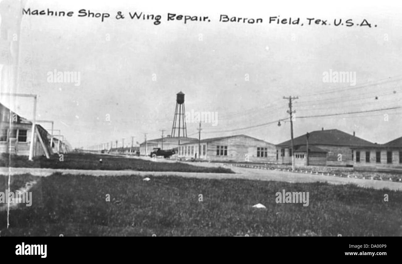 Barron Field, located in Texas, was an important military airfield ...