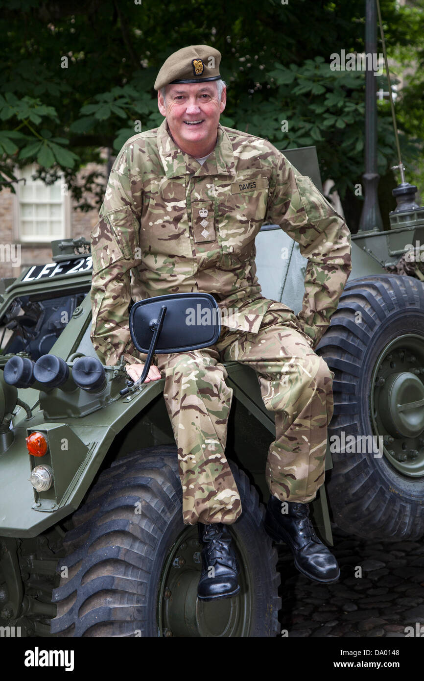 Lancaster, UK 29th June, 2013. Colonel John Davies, 42 Army Cadet Force ...