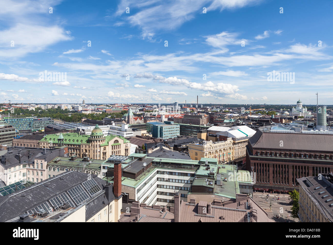 Helsinki city view Stock Photo - Alamy