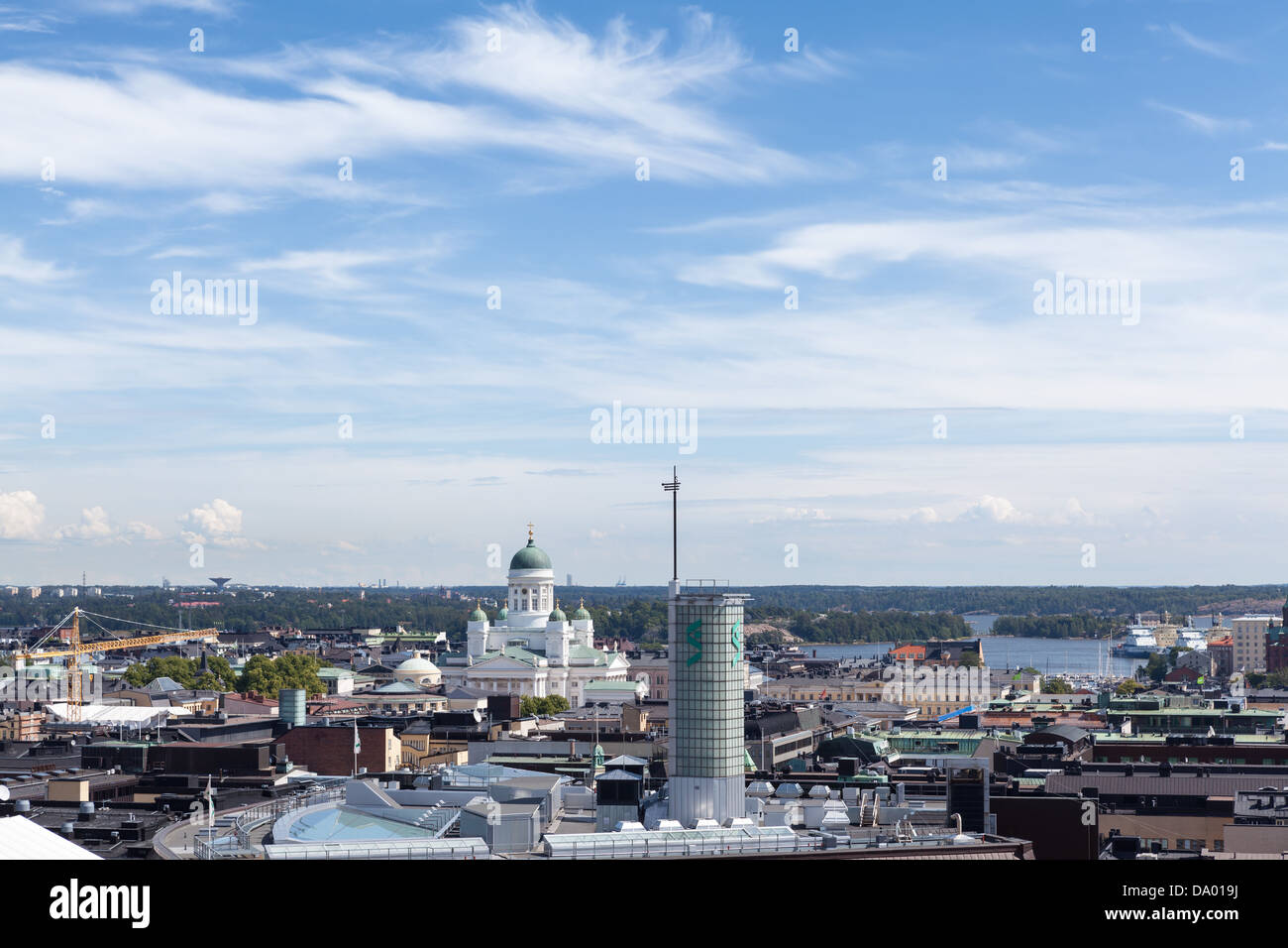 Helsinki city view Stock Photo - Alamy