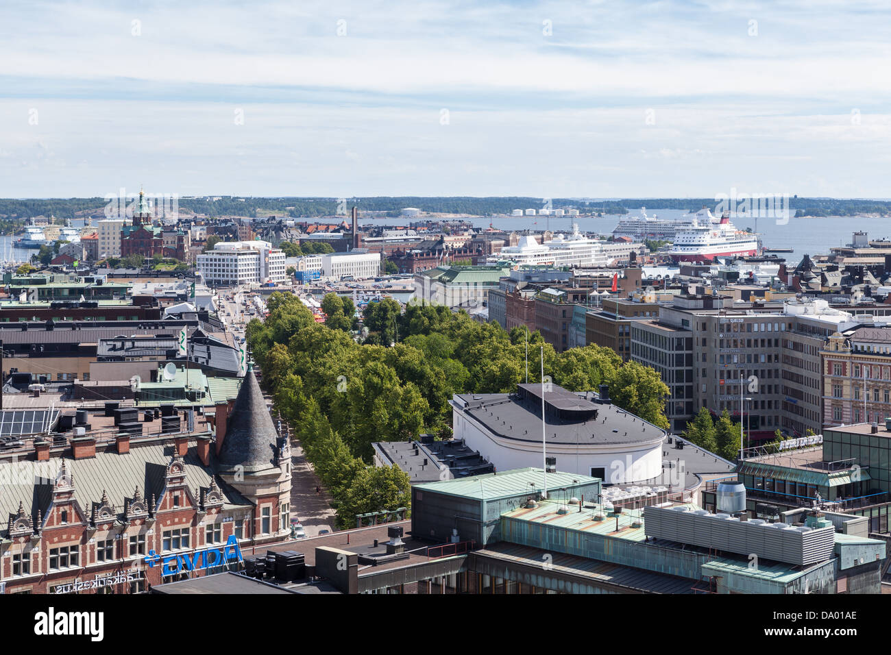 Helsinki city view Stock Photo - Alamy