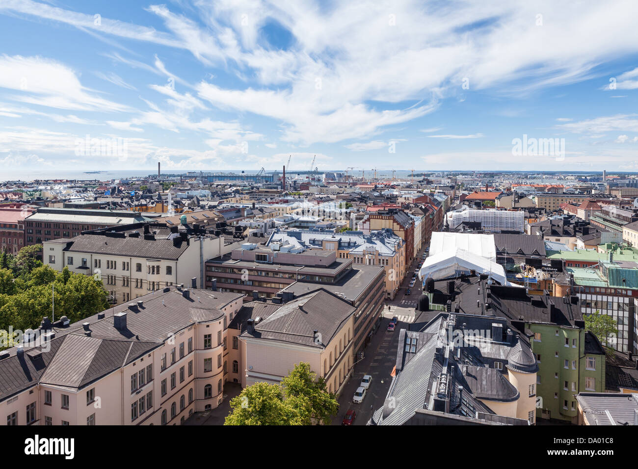 Helsinki city view Stock Photo - Alamy