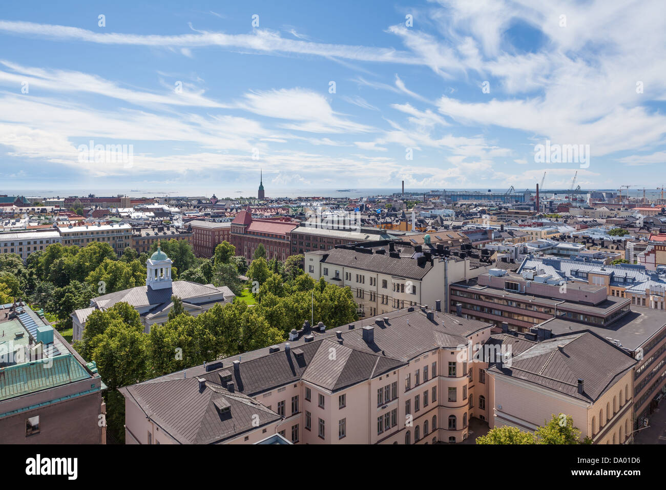 Helsinki city view Stock Photo - Alamy