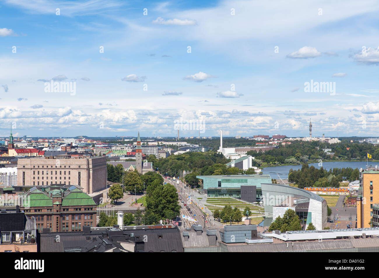 Helsinki city view Stock Photo - Alamy