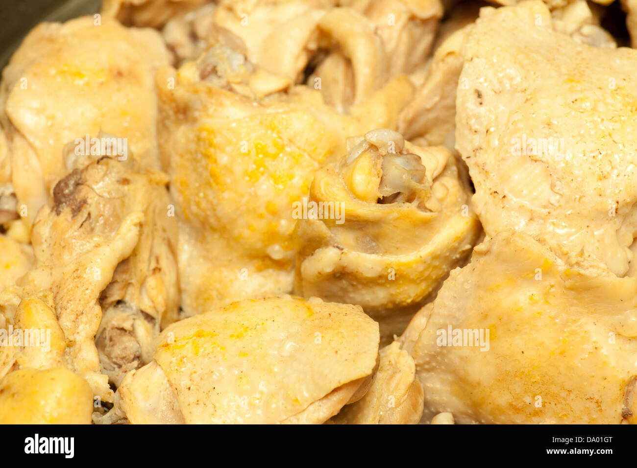 Steamed chicken meat Stock Photo - Alamy