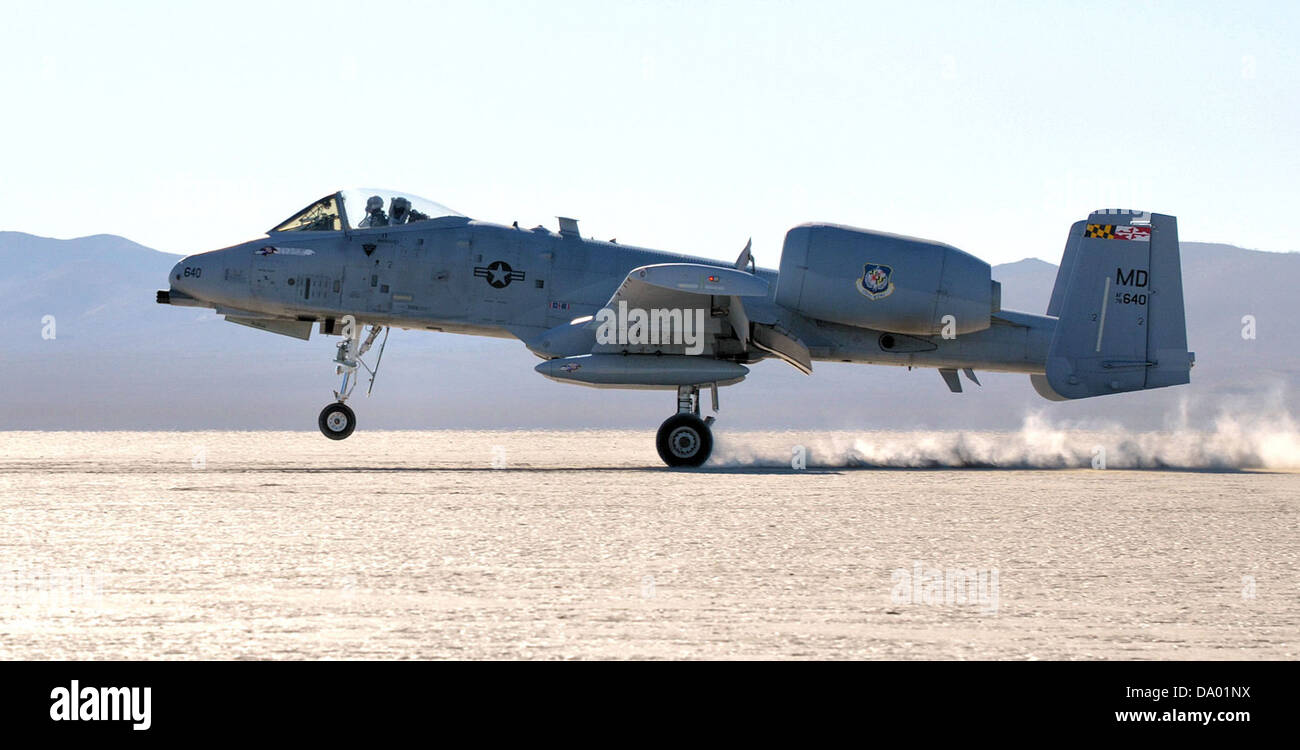This image shows an A-10C Thunderbolt II from the 104th Fighter ...