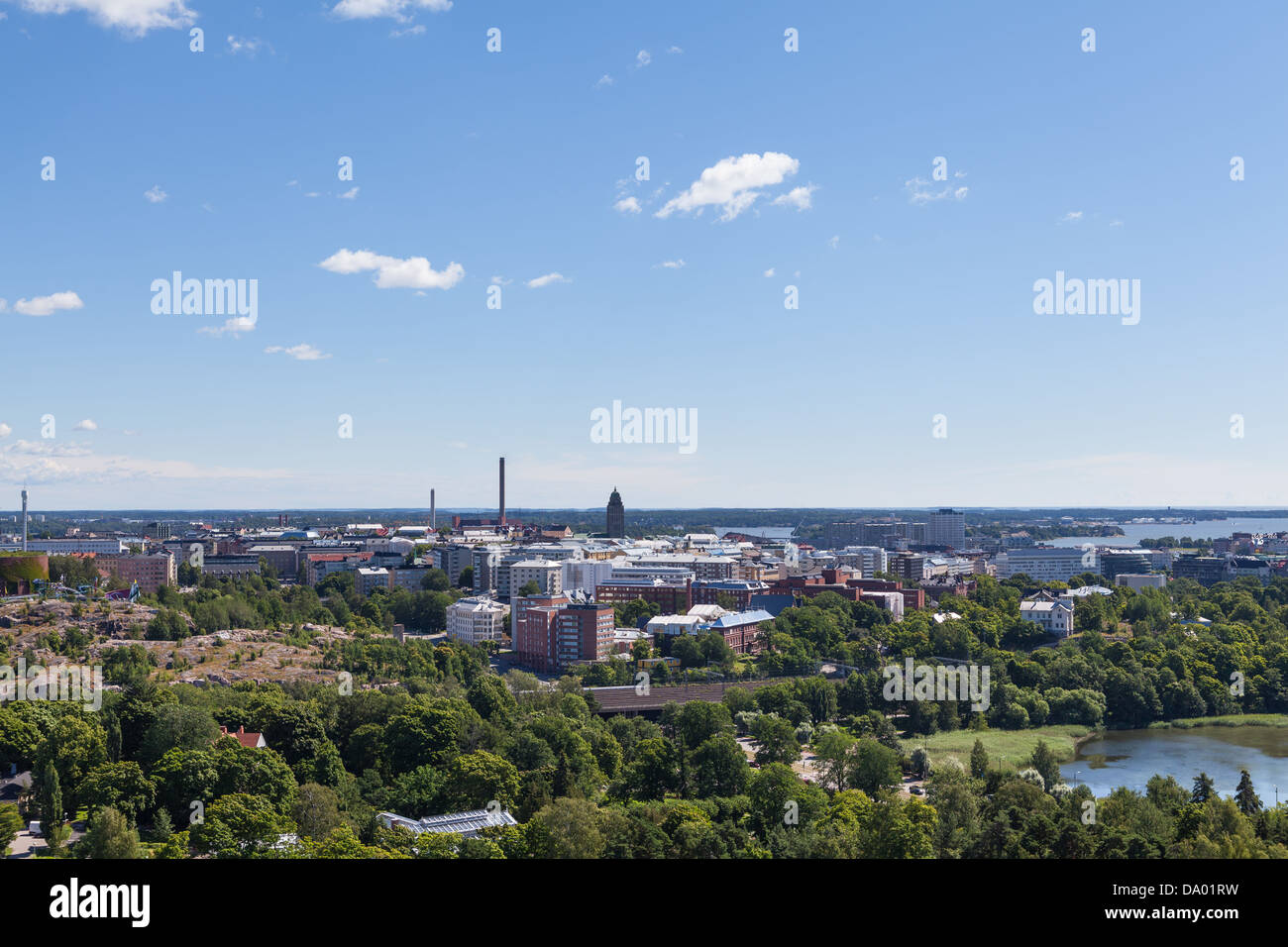 Helsinki city view Stock Photo - Alamy