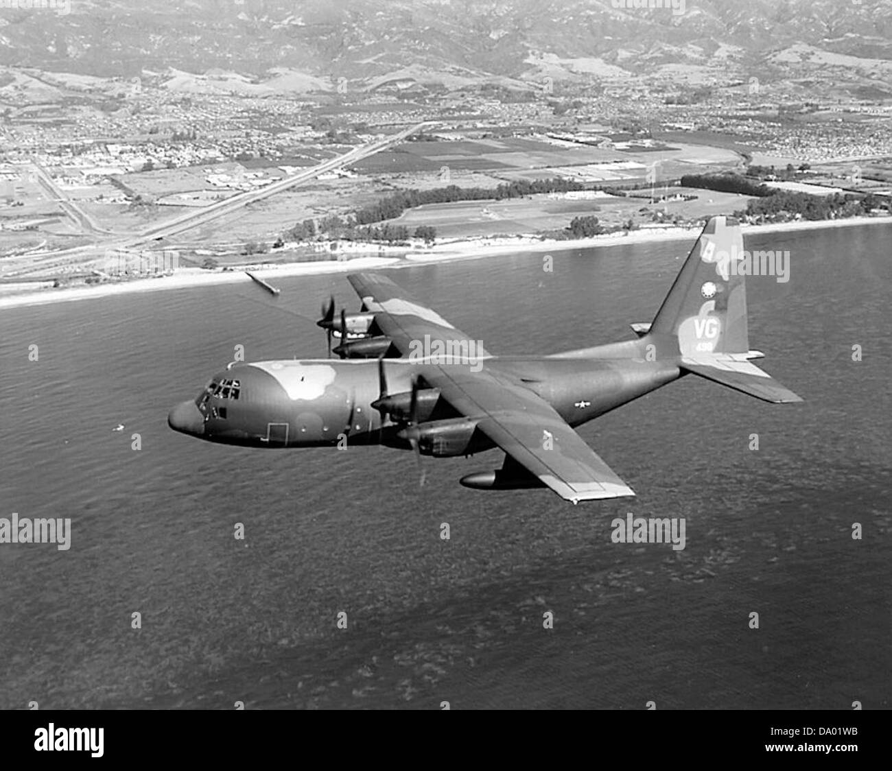 The 115th Tactical Airlift Squadron operated the Lockheed C-130A ...