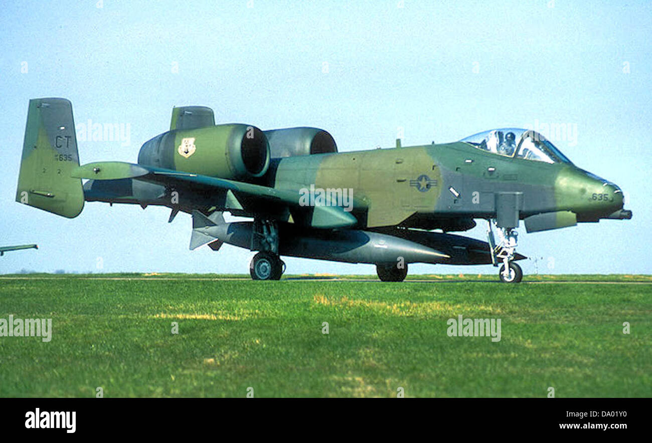 The 118th Tactical Fighter Squadron operated the Fairchild Republic A ...
