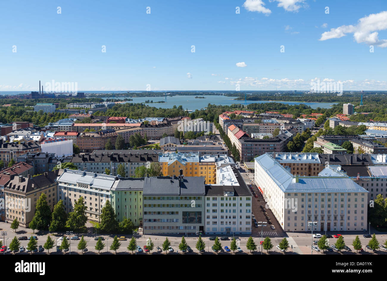 Helsinki city view Stock Photo - Alamy