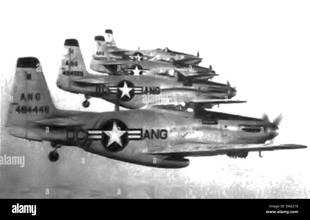 This image shows a North American P-51H-5-NA Mustang, tail number 44 ...