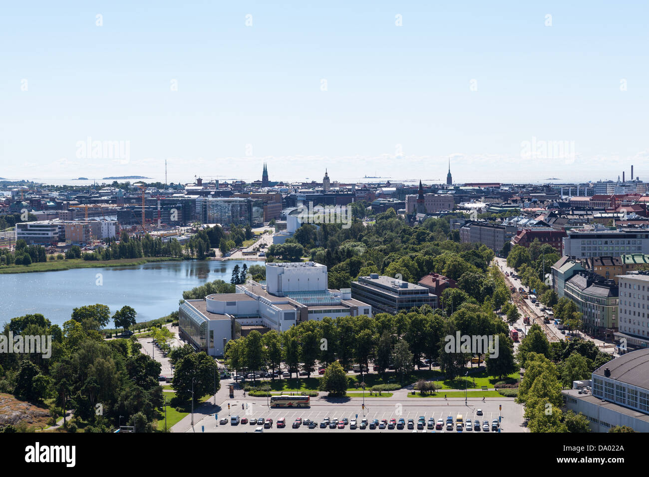Helsinki city view Stock Photo - Alamy
