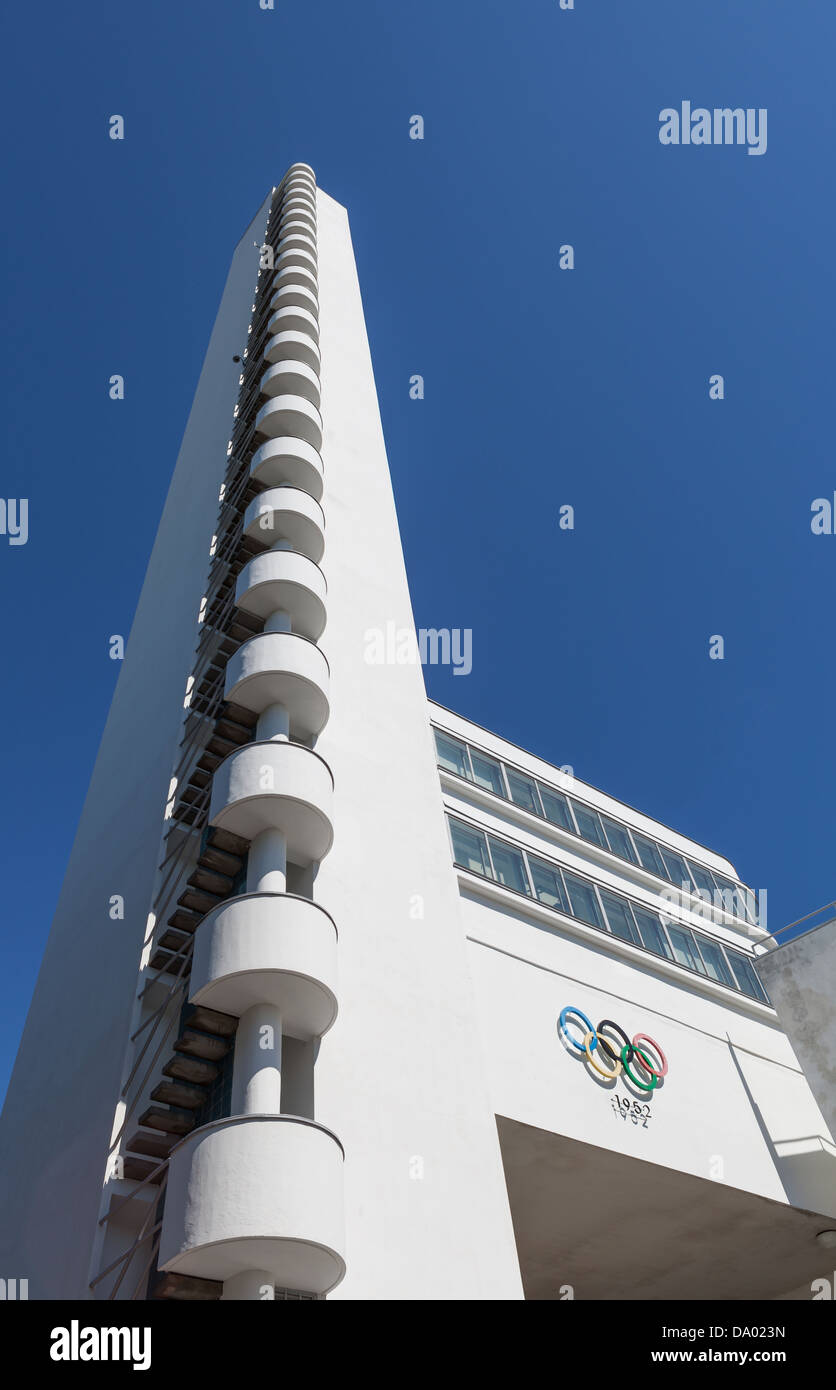 Helsinki Olympic Stadium tower Stock Photo - Alamy