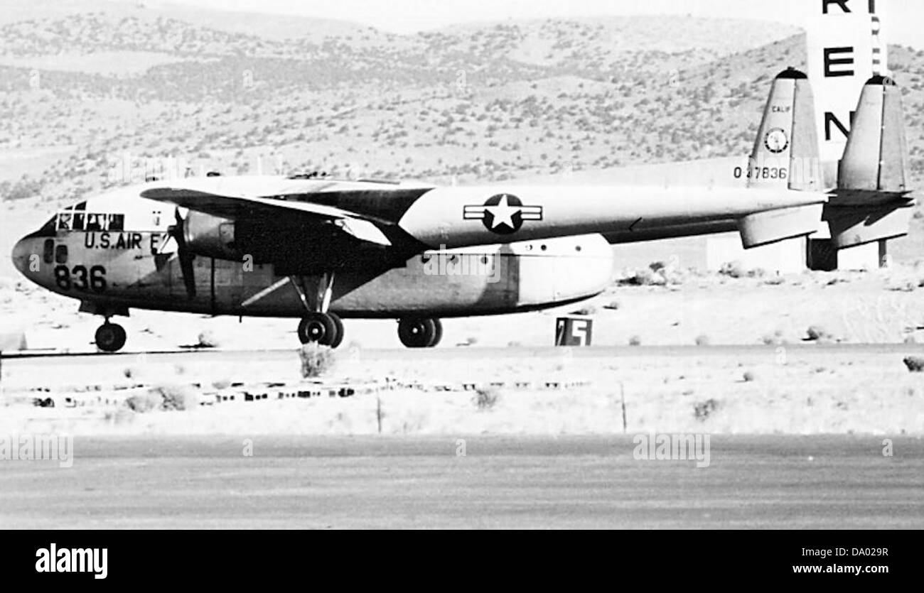 129th Special Operations Squadron - Fairchild C-119G Flying Boxcar 53 ...