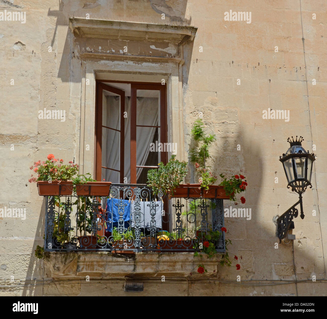 Pretty balcony hi-res stock photography and images - Alamy