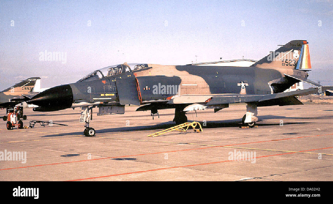The 136th Fighter-Interceptor Squadron flew the McDonnell F-4C-18-MC ...