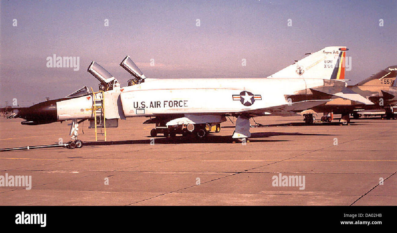 The 136th Fighter-Interceptor Squadron operated the McDonnell F-4C ...