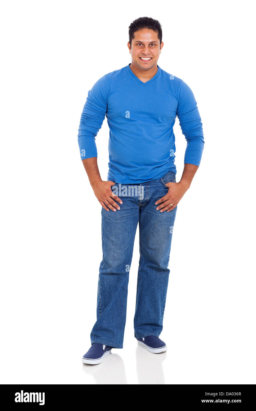 Indian man standing hi-res stock photography and images - Alamy