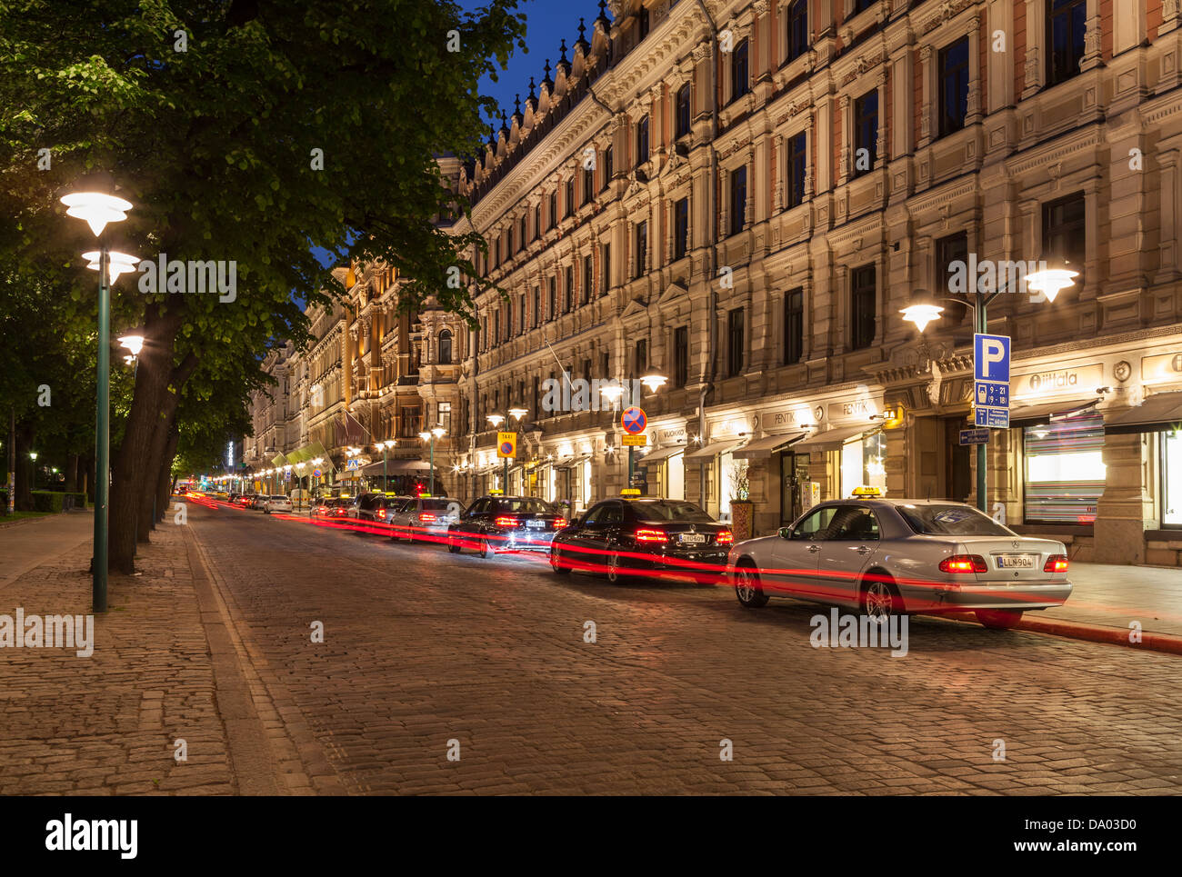Street lights in Helsinki, Finland Stock Photo - Alamy