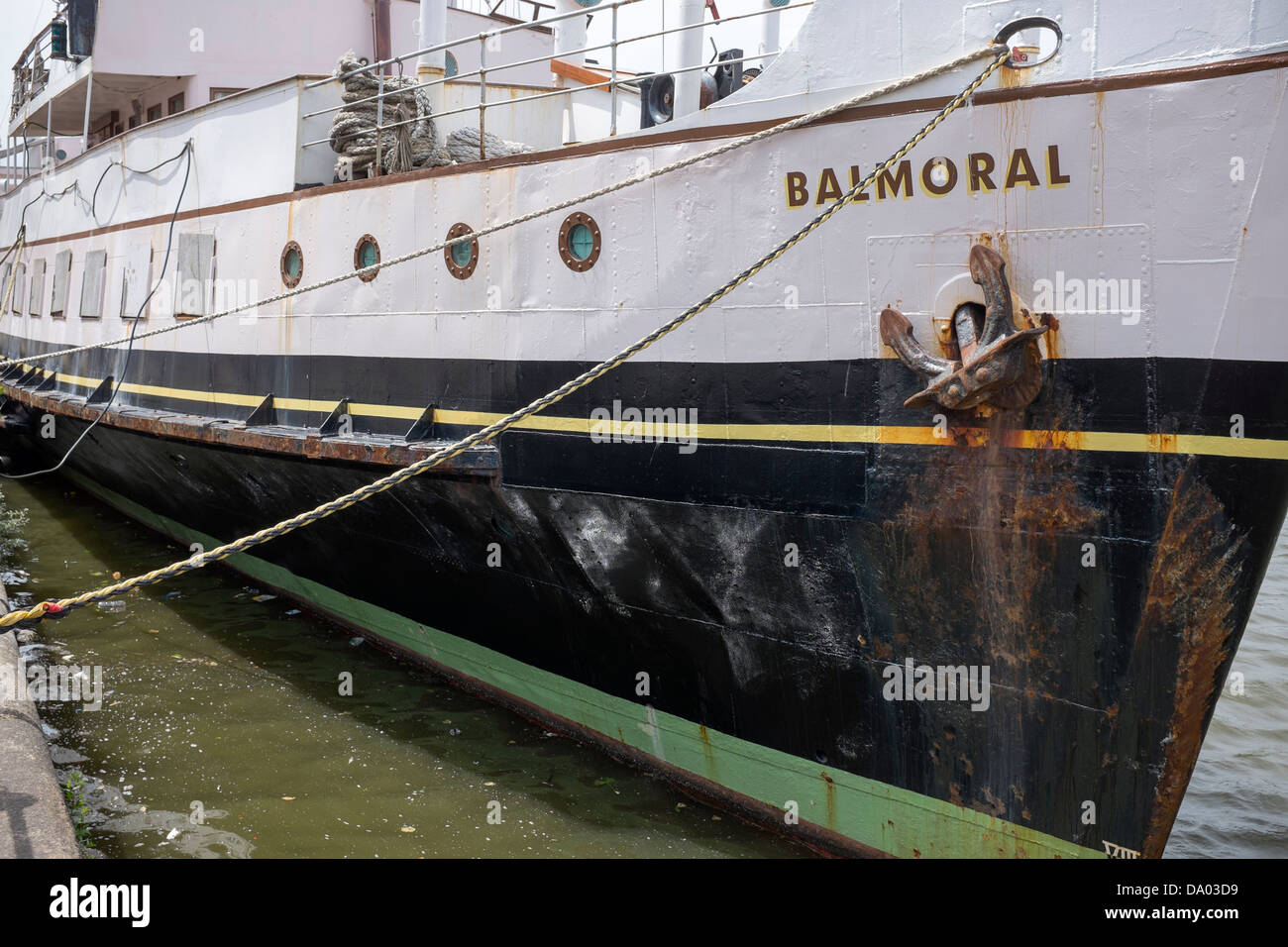 MV Balmoral Bristol Stock Photo - Alamy