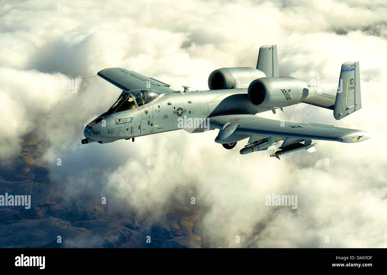 The 190th Fighter Squadron is equipped with the Fairchild Republic A ...