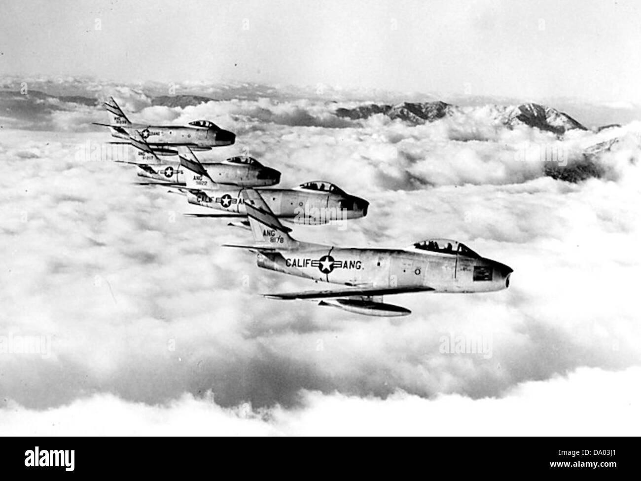The 196th Fighter-Bomber Squadron operated the North American F-86A-5 ...